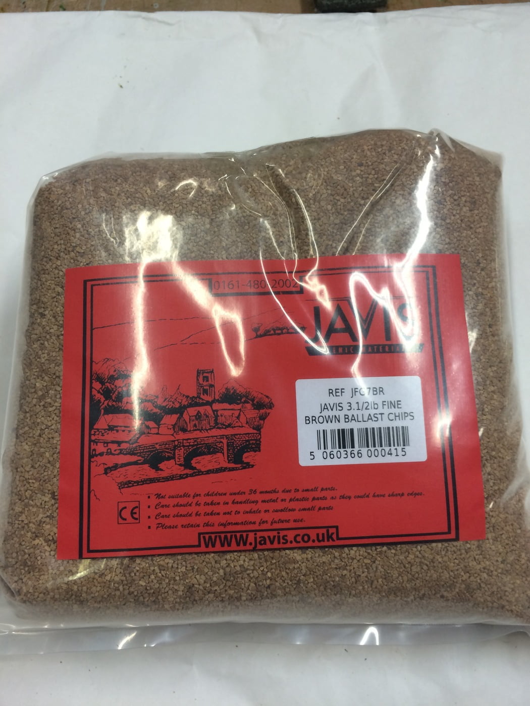 Javis Fine Brown Ballast Chippings
