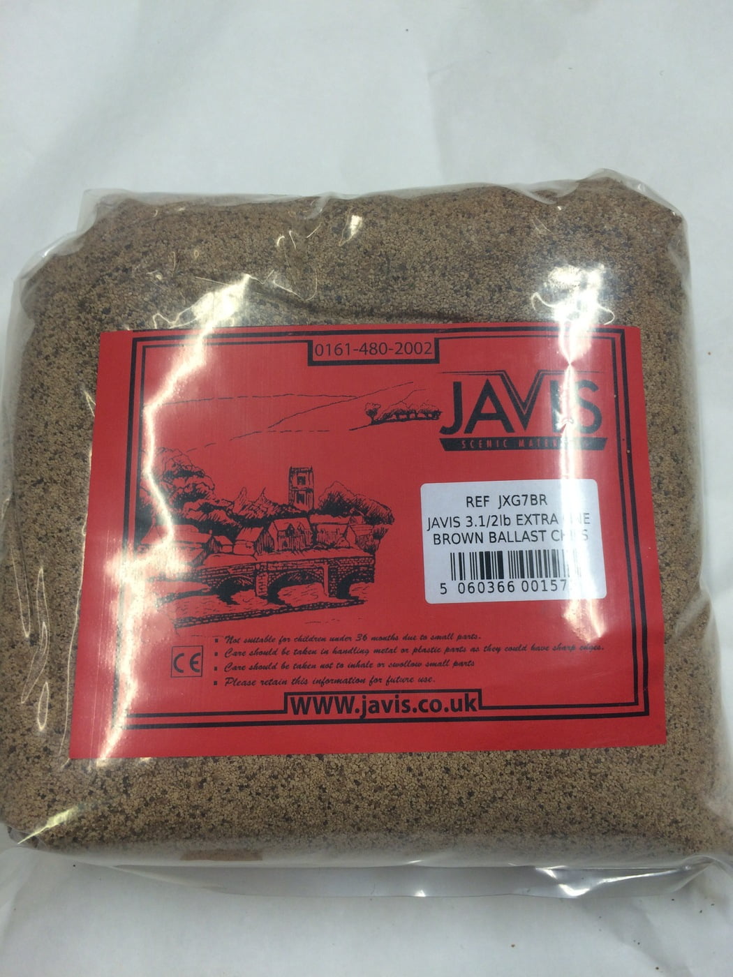 Javis Extra Fine Brown Granite Ballast Chippings