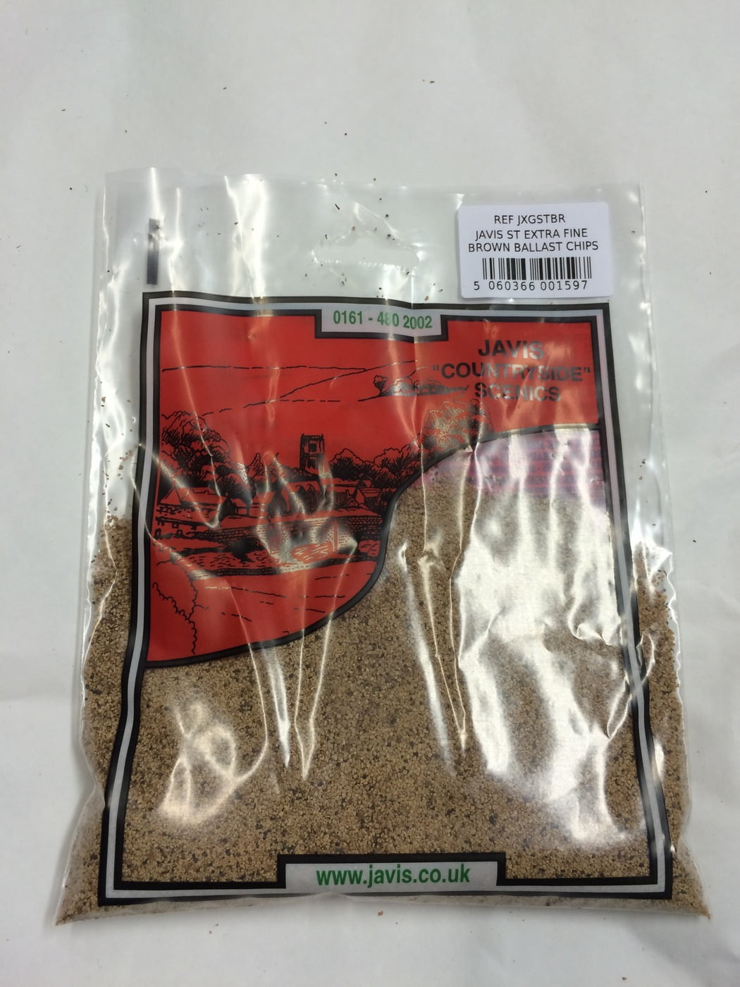 Javis Extra Fine Brown Granite Ballast Chippings