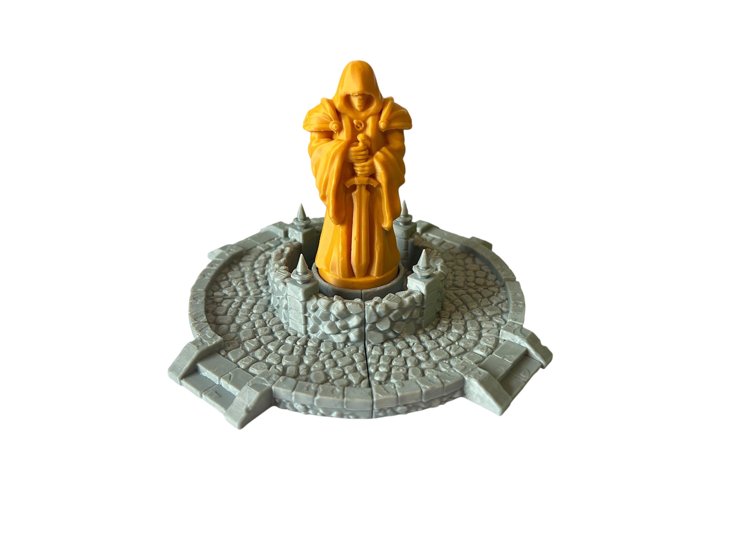 Fantasy Statue Fountain | 28mm Medieval Terrain for D&D, TTRPG & Wargaming