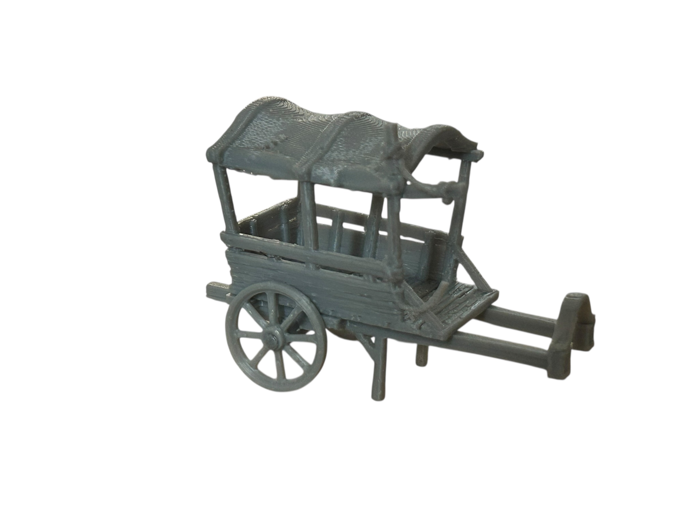Covered Merchant Wagon – Medieval Wagon Terrain for D&D, Pathfinder ...