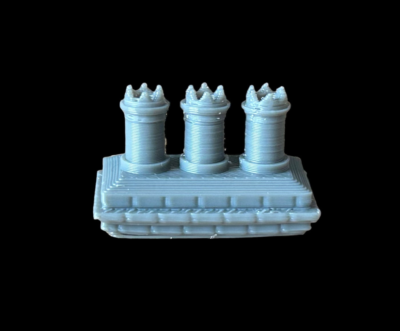 Mumfy's OO Gauge - Triple Chimney Pots